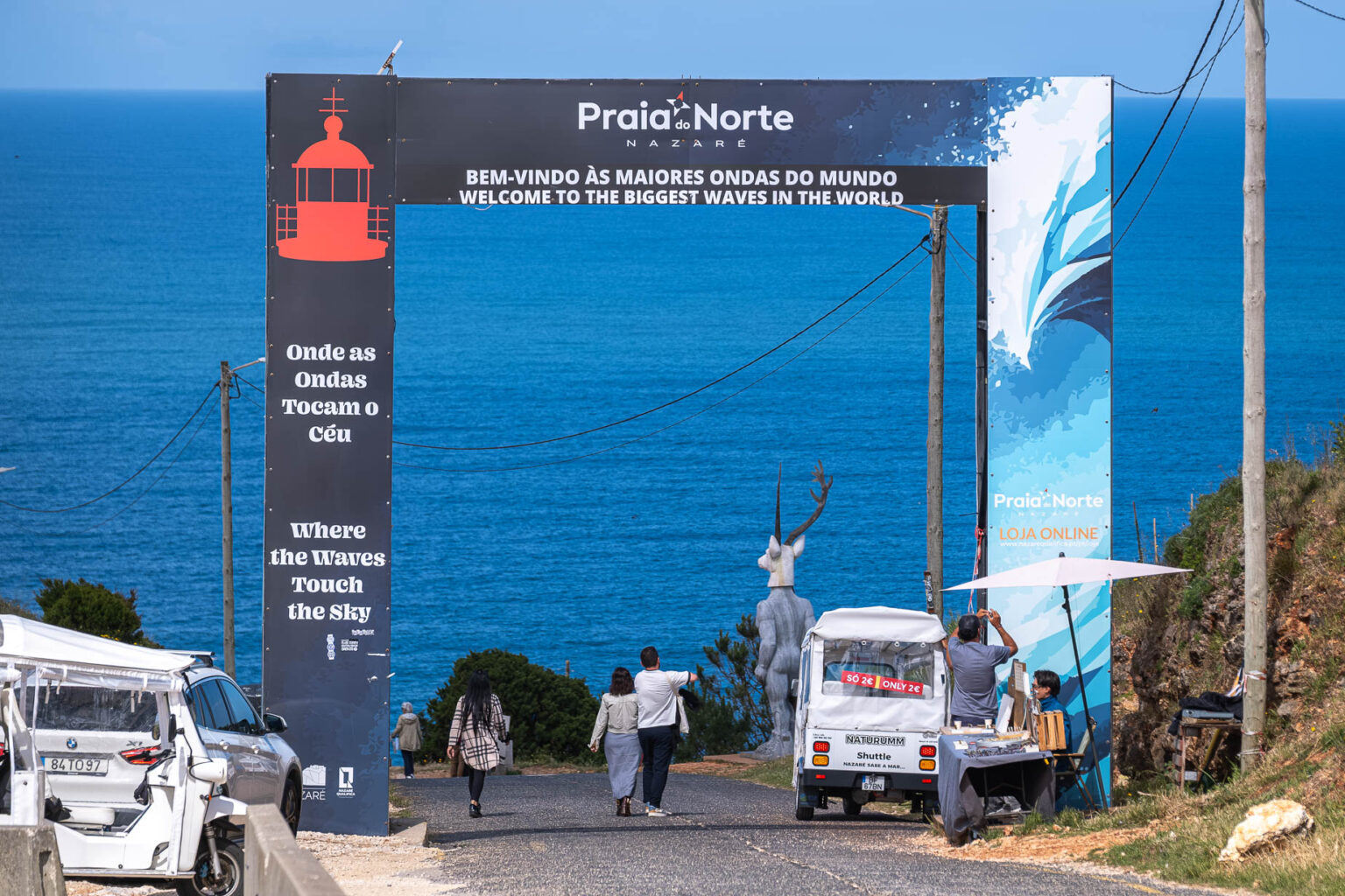 Hav & surf i Nazaré - Anna Forsberg i Portugal